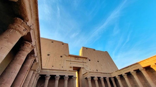 Edfu Temple – The Abode of Horus, Hieroglyhpics & The Sacred Barque ...